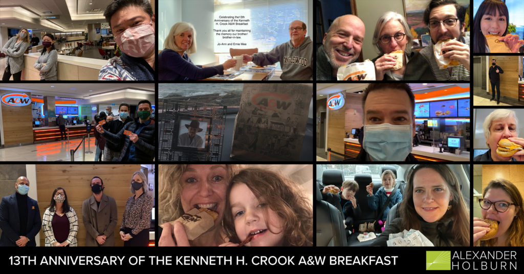 13th Anniversary of the Kenneth H. Crook A&W Breakfast